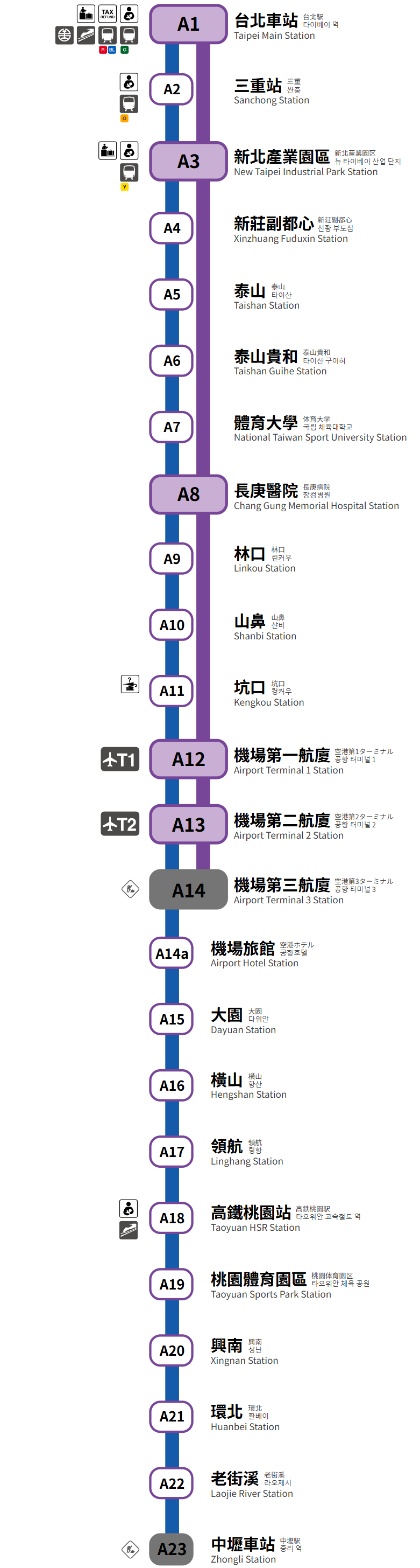 Mrt Mapa Del Metro De Taipei Taiwan Taipei Metro Taipei Taipei